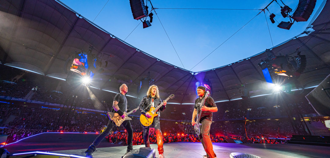 Massive line-array system for Metallica tour | Auditoria Magazine