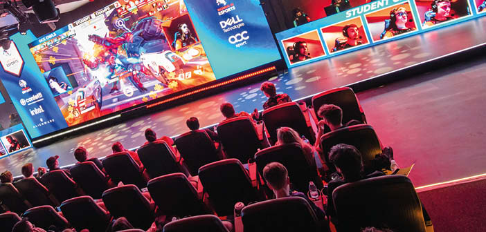 Gradus LED step lighting chosen for esports theatre | Auditoria Magazine